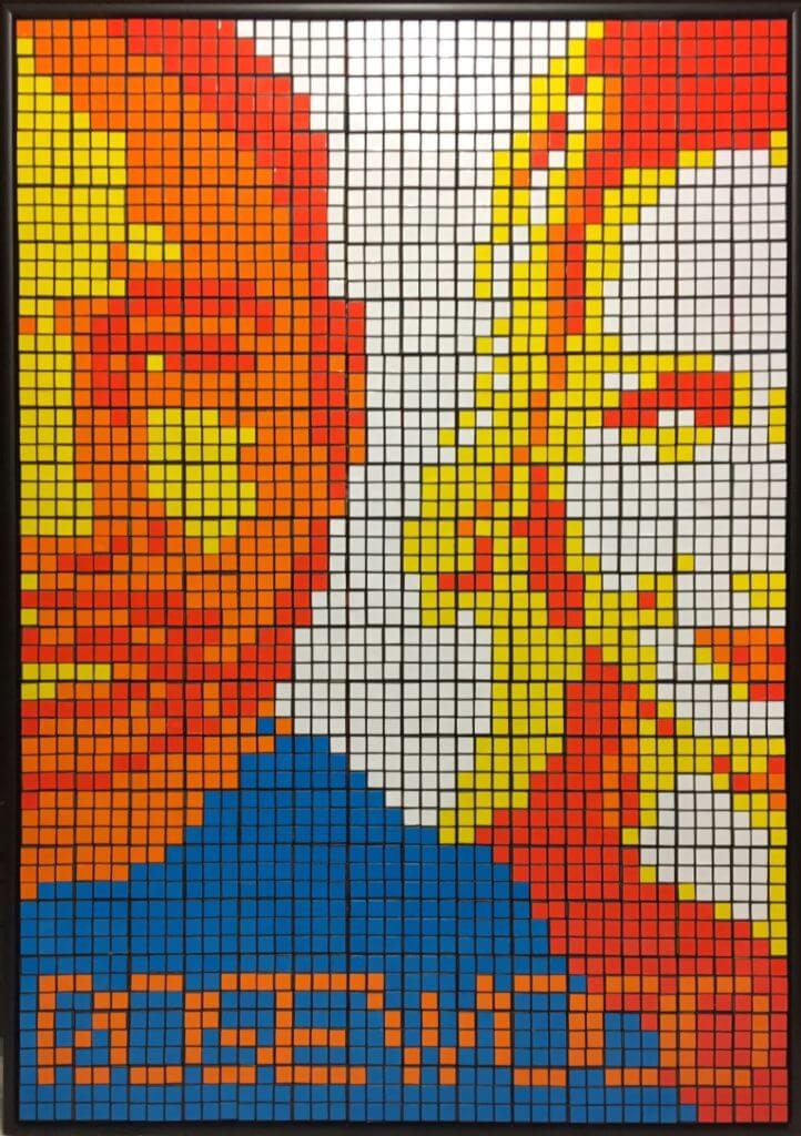 Gallery of Rubiks Cube Mosaic Designs and Projects Custom Made